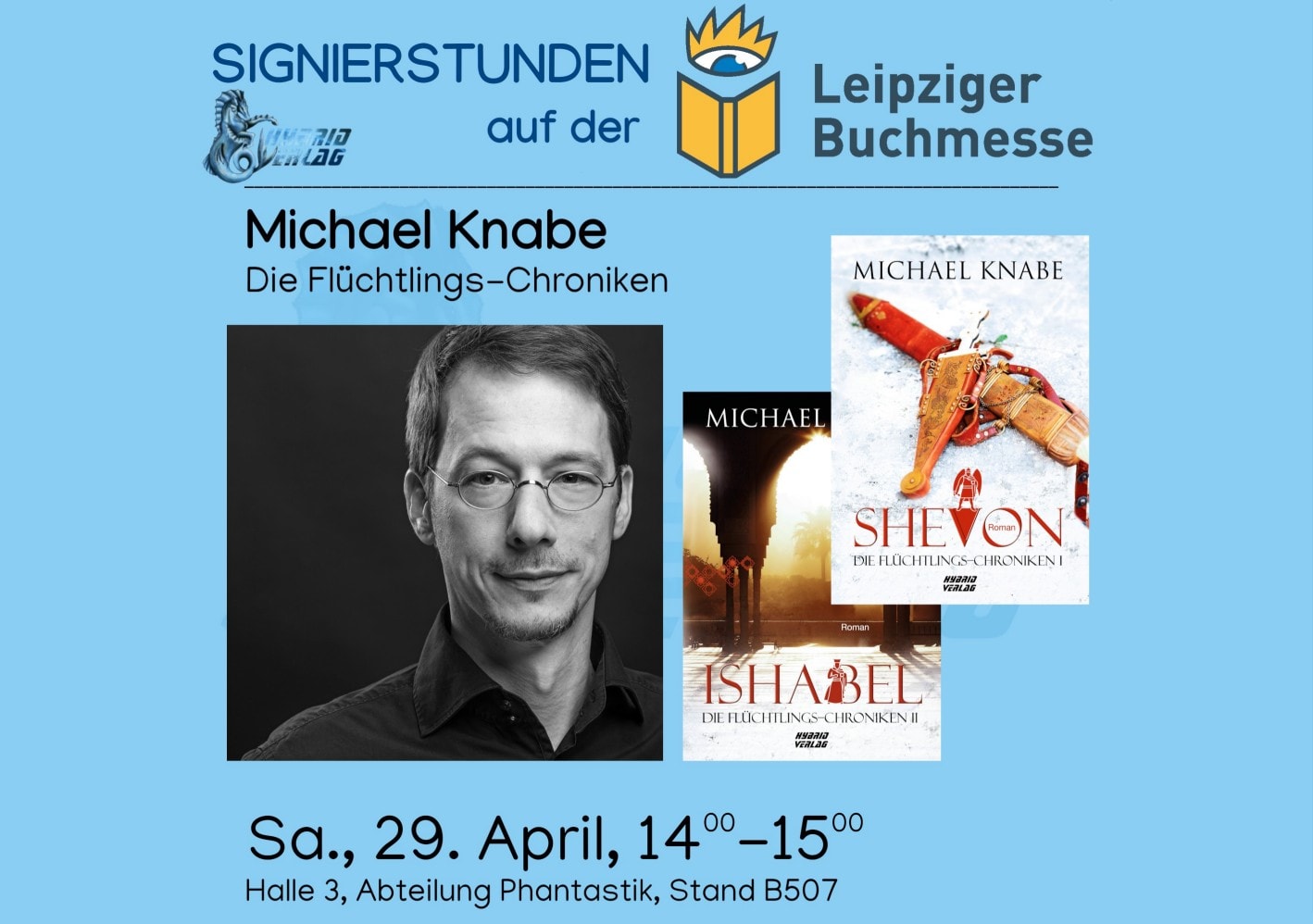 Endlich wieder: Leipziger Buchmesse! - Michael Knabe